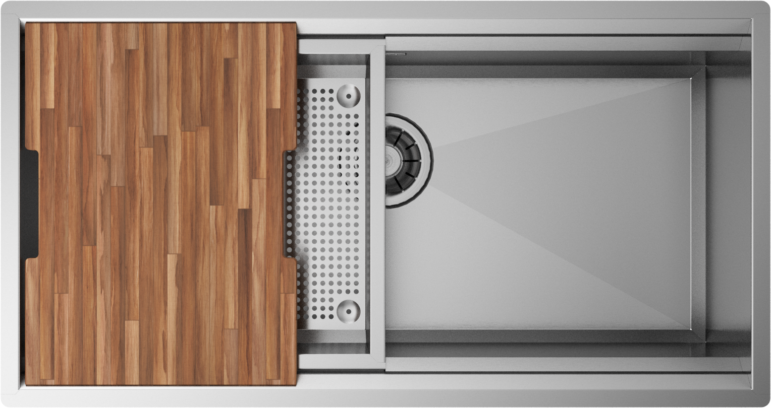 Layer SBR 81 Sink and Accessory Pack – Artinox Sinks Australia